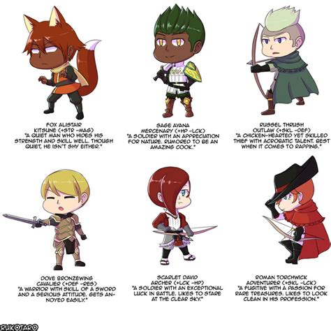 Fe Fates X Rwby Rwby Fates Classes Iv By Rukotaro On Deviantart