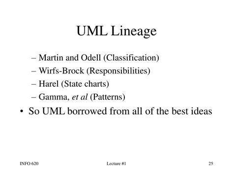 Ppt Information Systems Analysis And Design Overview Of Ooad Uml
