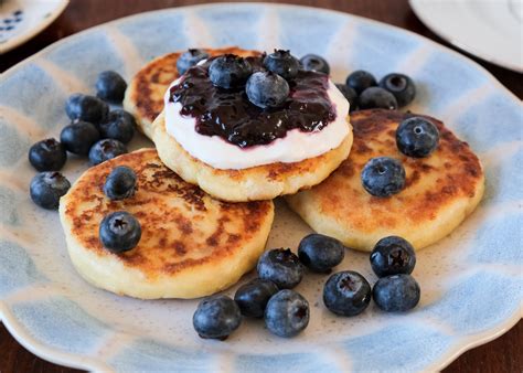 Syrnyky Light And Fluffy Farmers Cheese Pancakes Recipe
