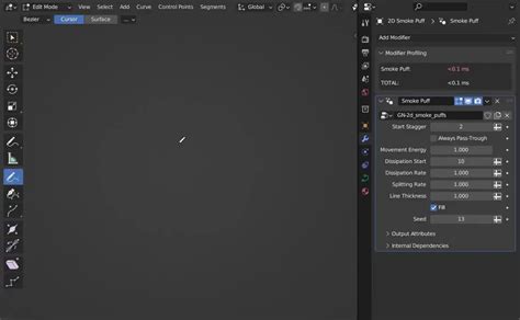 Blender B3d 2d Animation Geometrynodes Vfx Techart Outscal