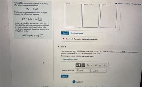 Solved Review Constants Periodic Table Part A Just As PH Chegg