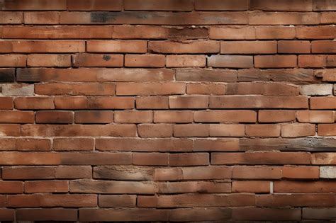 Premium Ai Image Handcrafted Touch Bricks Texture