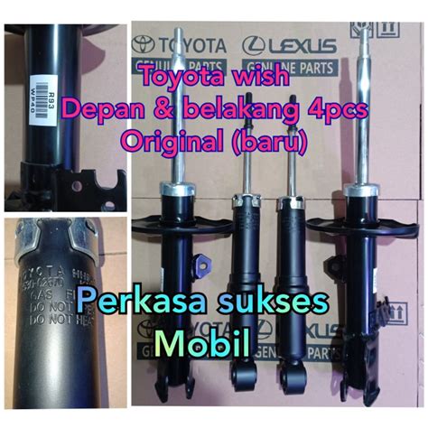 Jual Shockbreaker Shock Absorber Toyota Wish Depan Belakang Original Shopee Indonesia