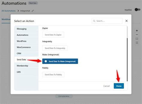 Make Integromat Funnelkit Automations