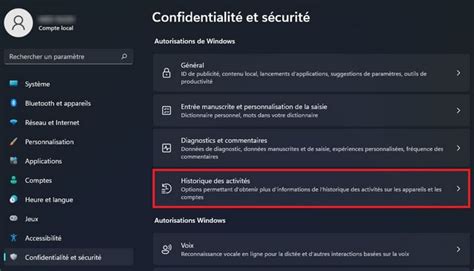 Comment Effacer L Historique D Activit Dans Windows
