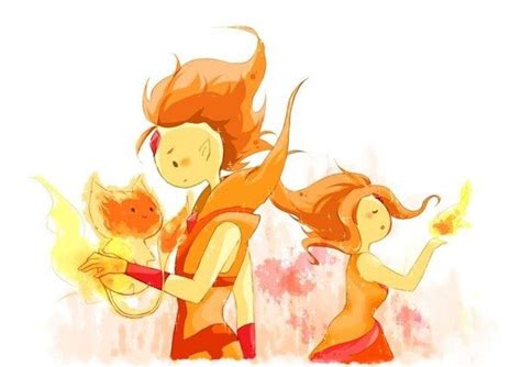 Adventure Time Flame Princess And Flame Prince