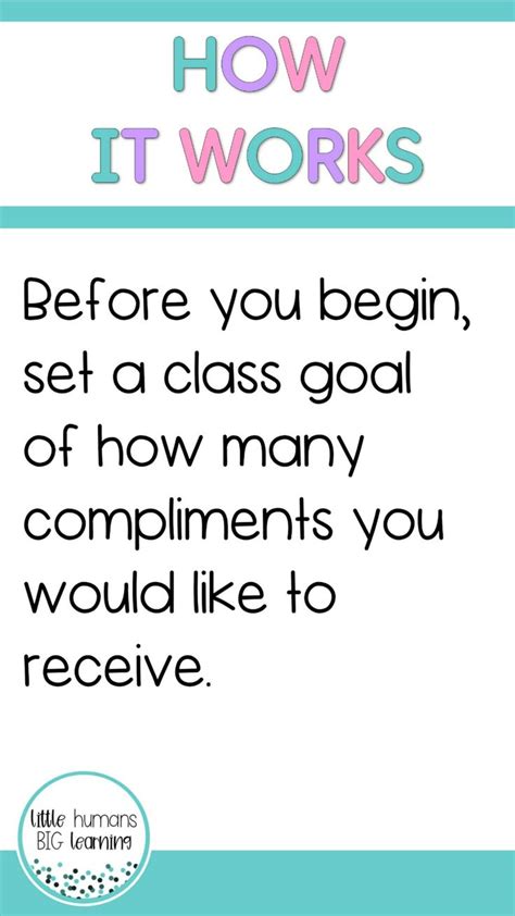 Compliment Chain Classroom Management Technique For Early Elementary
