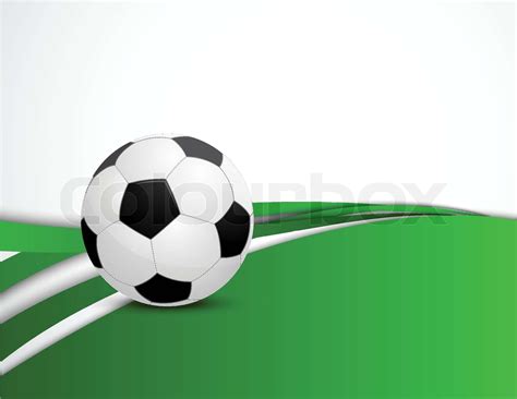 Fußball Hintergrund Stock Vektor Colourbox