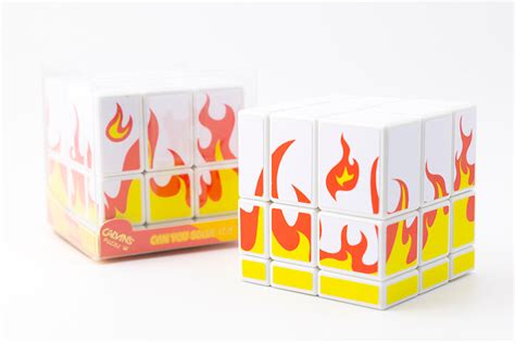 Flame Mirror Cube Thecubicle