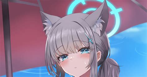 ブルアカ 水着シロコ 羽部 凛のイラスト Pixiv