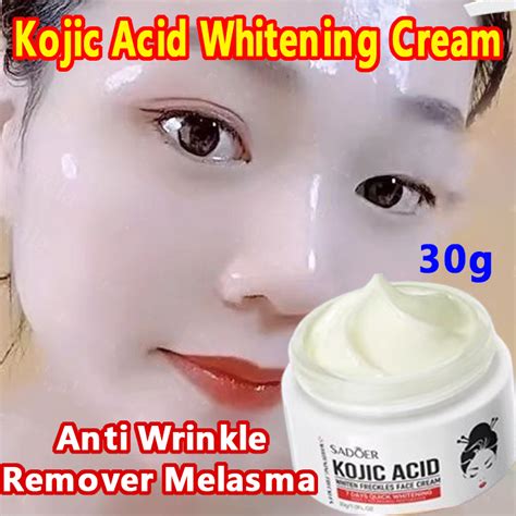 Kojic Acid Whitening Freckles Cream Remover Melasma Face Cream