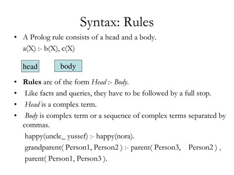 Ppt Introduction To Prolog Powerpoint Presentation Free Download Id 5488056