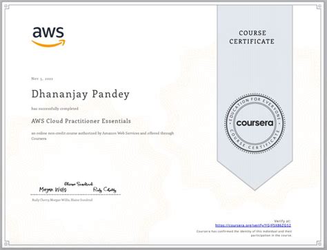 Dhananjay Pandey On Linkedin Aws Cloudcomputing Awscloudpractitioner