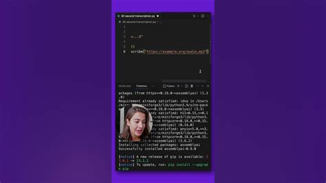Transcribe Audio Files In Python In 30 Seconds With Assemblyai Youtube