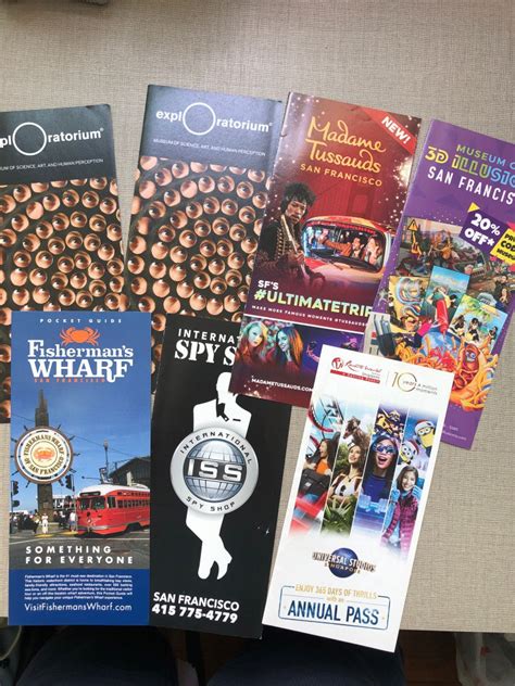 San Francisco Brochures Hobbies And Toys Travel Travel Essentials