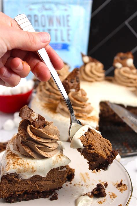 Hot Cocoa Cheesecake The Squeaky Mixer