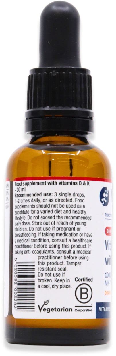 Metagenics Vitamin D3 With K2 30ml Medino