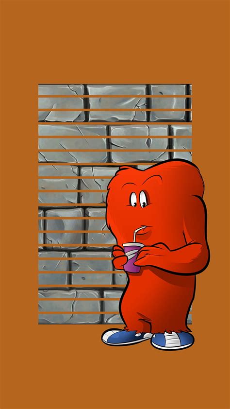 Red Monster From Looney Tunes