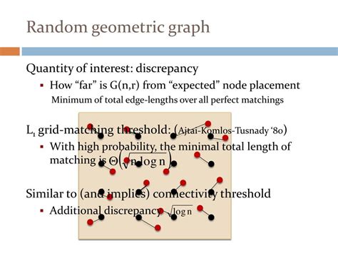 ppt random geometric graphs powerpoint presentation free download