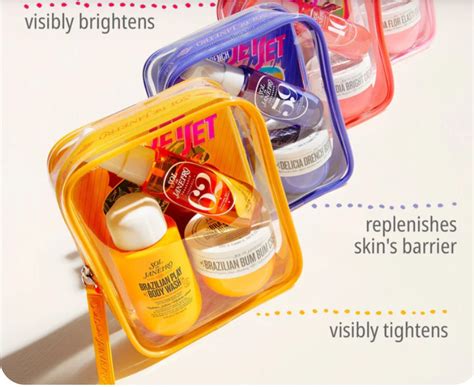 Sol De Janeiro Delicia Drench Jet Set Tropical Body Care Bundle