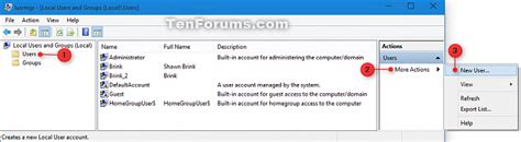 Add Local Account Or Microsoft Account In Windows Tutorials