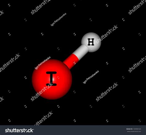 Hydrogen Iodide Hi Colorless Gas That Ilustración De Stock 193999163