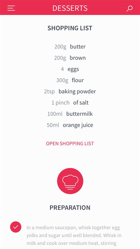 Recipes App Ui Kit Freebie On Behance