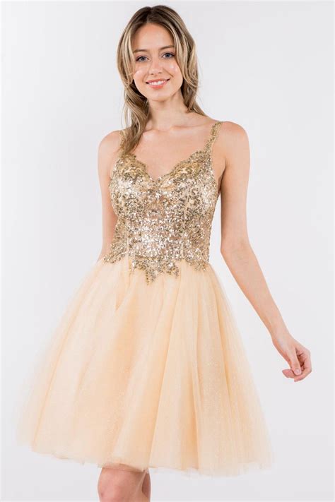 Smoky Blue Sheer Bodice Short Homecoming Dress For 11299 The Dress