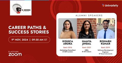 Rishabh Kumar On Linkedin 🎓 Honoured To Join An Alumni Panel For