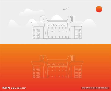 太原理工大学设计图建筑园林自然景观设计图库昵图网