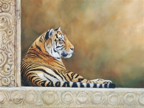 El Arte Es Su Máxima Expresión Pinturas Al Óleo De Tigres