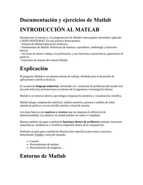 PDF DocumentaciÃ³n y ejercicios de Matlab 1 DOKUMEN TIPS