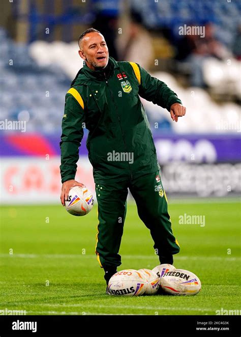 Australia Assistant Coach Adrian Lam Ahead Of The Rugby League World