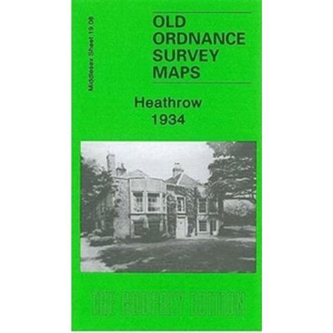 Heathrow 1934 Middlesex Sheet 1908 Old Os Maps