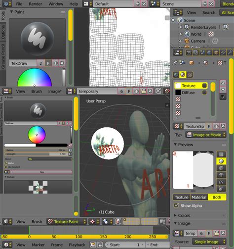 How Can I Get The Clone Tool In Texture Painting Blender Stack Exchange