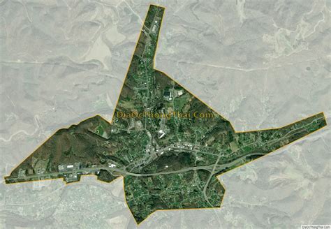 Map Of Coeburn Town