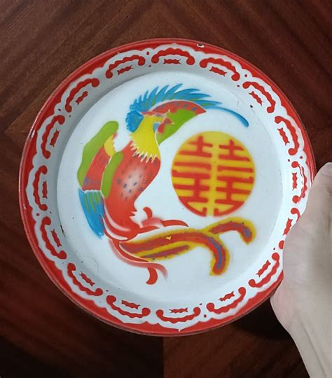 Vintage Phoenix Enamal Tray Hobbies And Toys Memorabilia And Collectibles