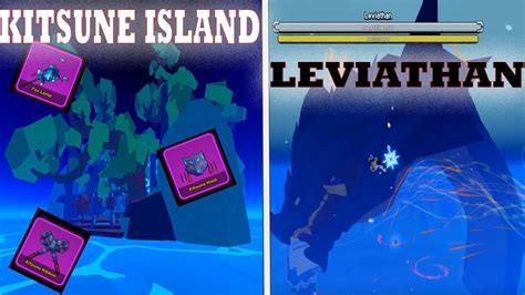 LEVIATHAN KITSUNE ISLAND BLOX FRUIT ROBLOX INDONESIA YouTube