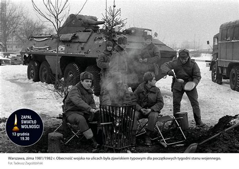 38 LAT TEMU 13 GRUDNIA 1981 ROKU WPROWADZONO STAN WOJENNY Ofiarom