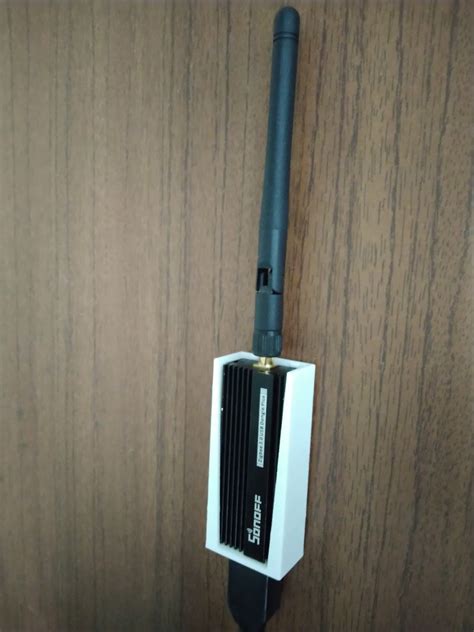 Sonoff Zigbee 3 0 USB Dongle Plus Wall Mount By Luxor Download Free STL Model Printables Com