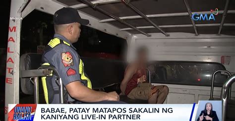 Babae Patay Sa Pananakal Ng Live In Partner Sa Maynila Balitambayan