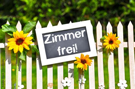 zimmer frei Stock-Foto | Adobe Stock