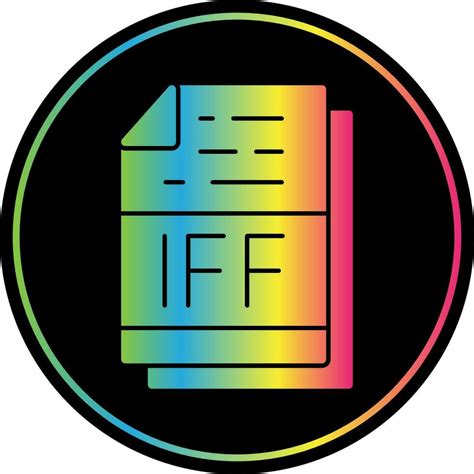 Iff File Format Vector Icon Design 29151859 Vector Art At Vecteezy