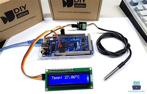 Arduino Micropython Temperature Sensor Lcd Arduino Micropython Tutorial Arduino Lcd Sensor