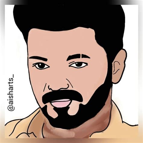 Thalapathy Vijay ️ Vector Art • • • Vijayfansclubofficial 🎨 Art