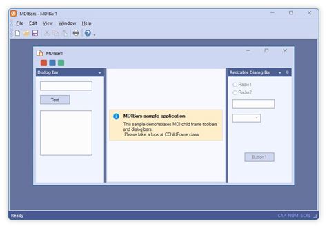 Docking Windows Samples