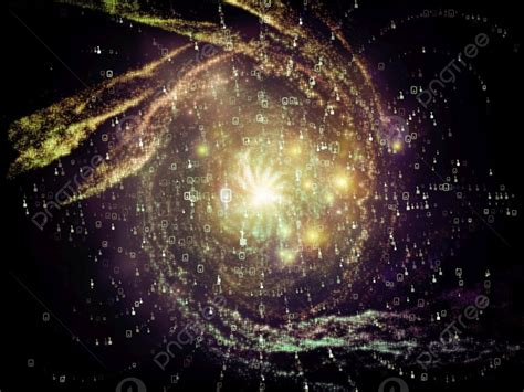 Math Universe Series Composition Of Digits And Elements Of Space On The