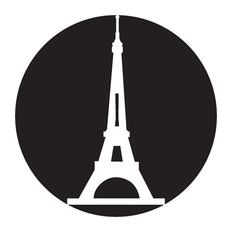 Eiffel Tower In Paris Icon 46432371 Vector Art At Vecteezy