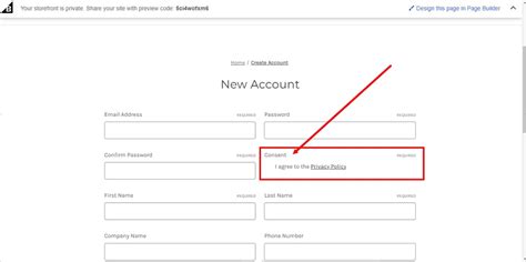 Add I Agree Checkbox For Privacy Policy On Bigcommerce Termsfeed