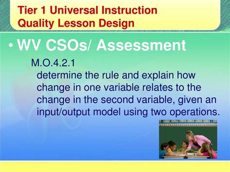 ppt standards based mathematics instruction for tier 1 powerpoint